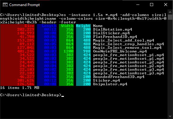 ES - The command line interface for Everything - Page 3 - voidtools forum