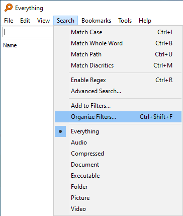 How do I default to never searching a folder? - voidtools forum