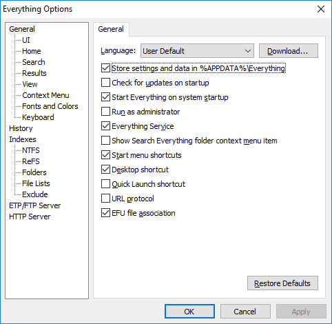Change the DPI scaling of "Everything" - voidtools forum