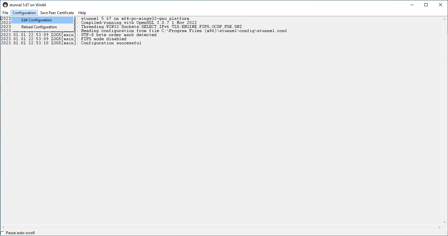 SSL HTTPS server with Stunnel - voidtools forum